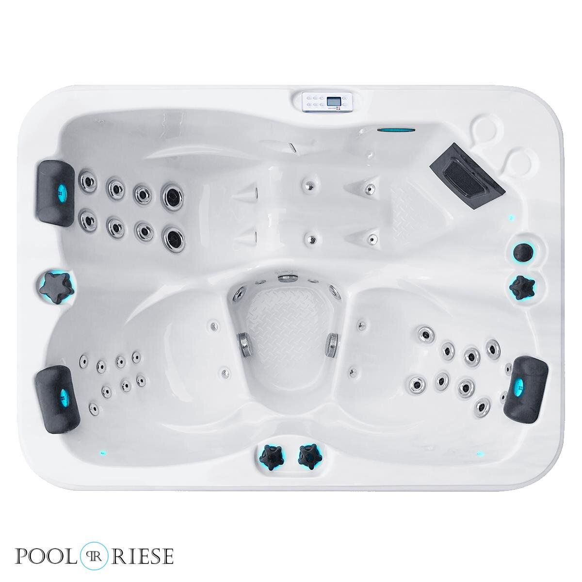 Passion Spas - Spa Renew - Sterling White with Grey, 6.399,00