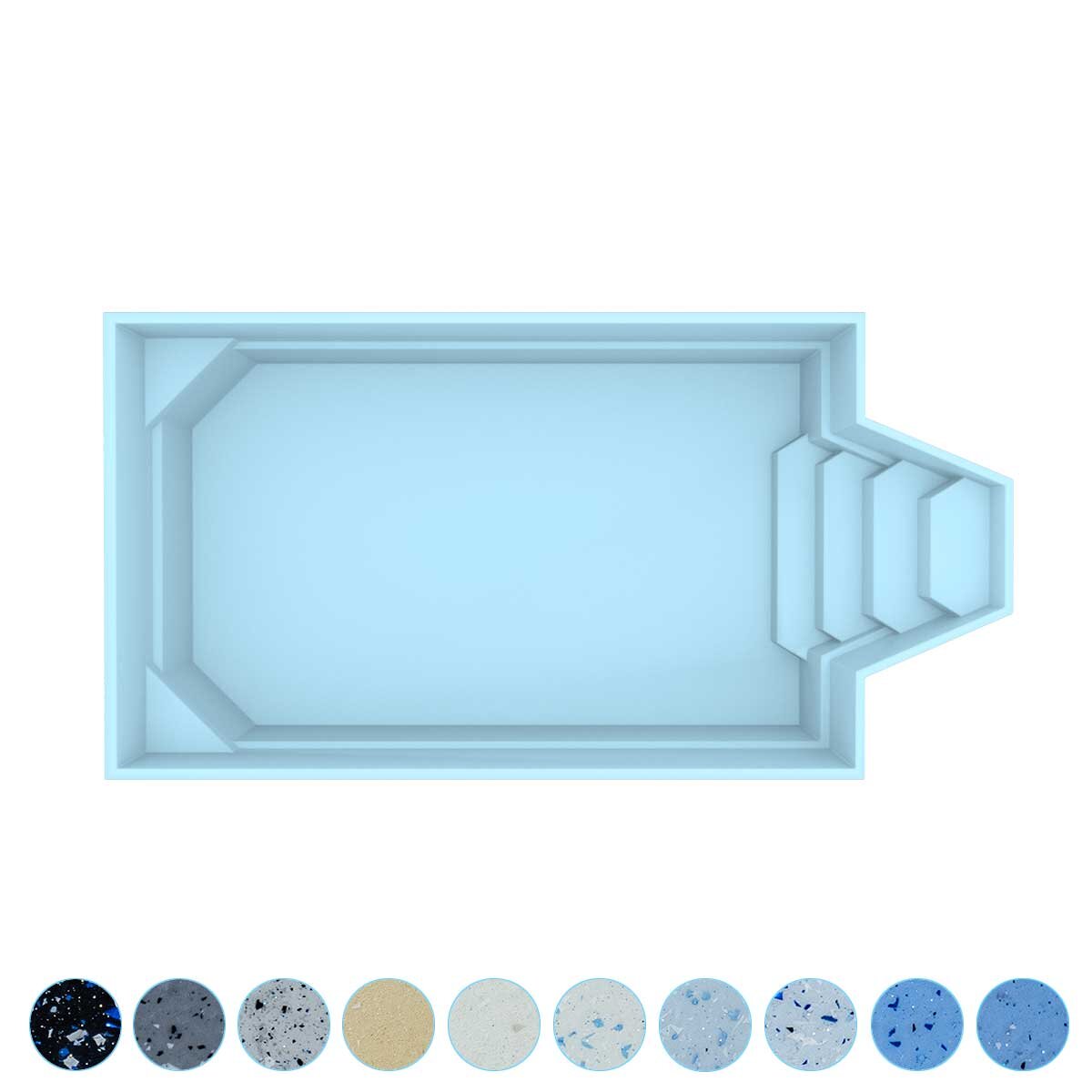Crystal Vinyl Pool Grenada kaufen – Premium Gartenpool | Poolriese, 18. ...